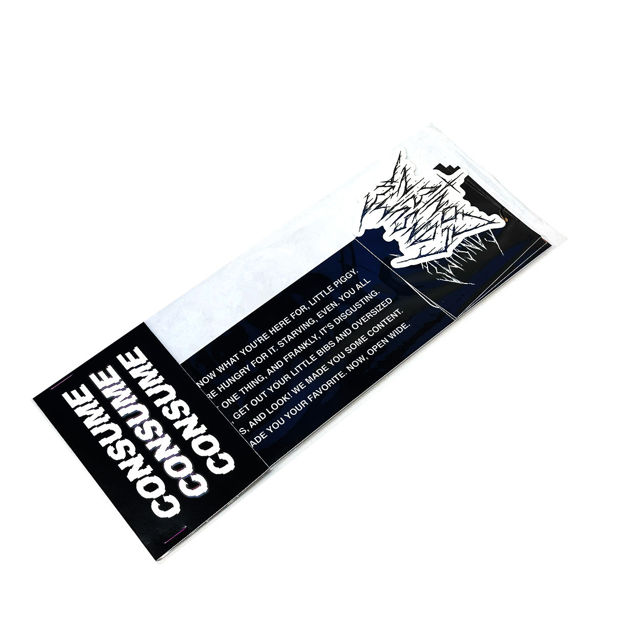 CONSUME CONSUME CONSUME Sticker Pack – DSDW